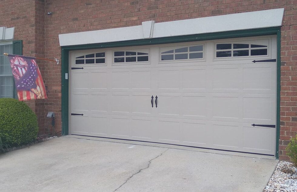 Before and After - Precision Garage Door